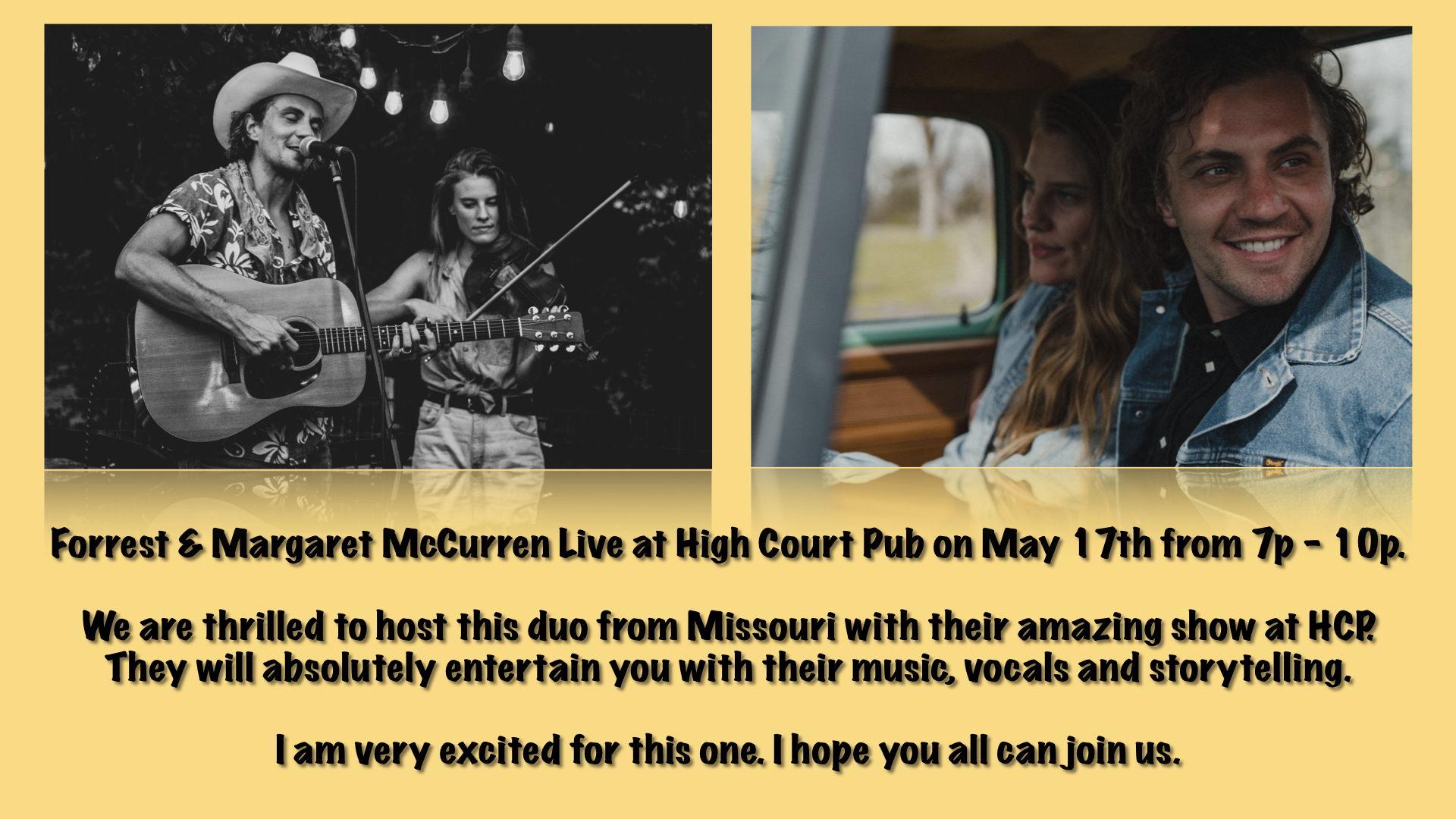 Forrest & Margaret McCurren at High Court - The High Court Pub